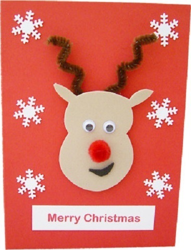 51 Christmas DIY Card Ideas for Kids