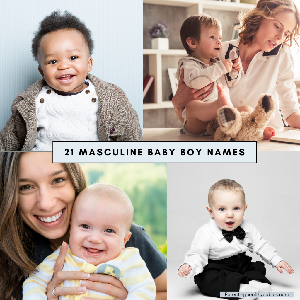 21 Top Masculine Baby Boy Names | Parentinghealthybabies.com